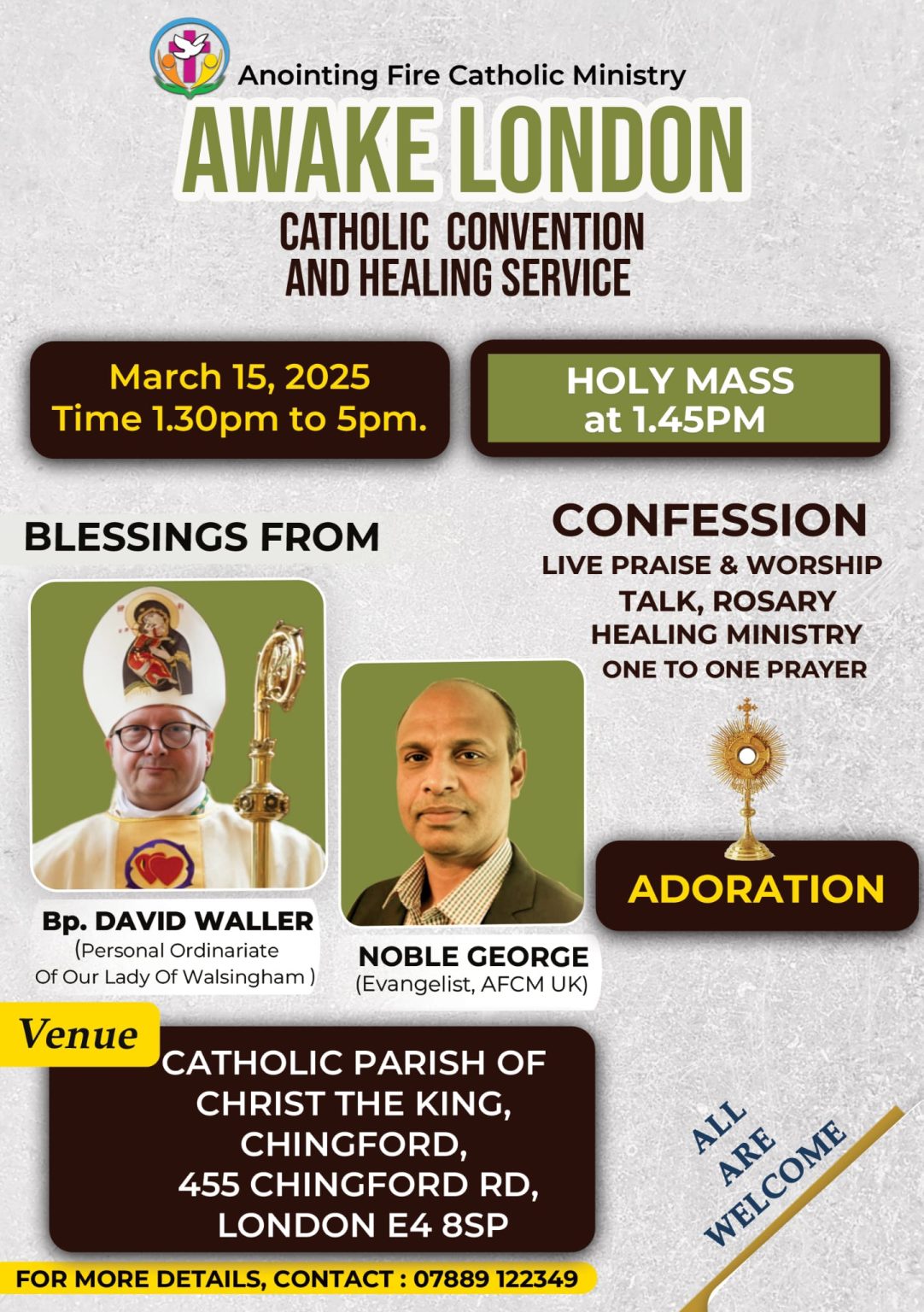 AFCM, UK – For the Church and for Jesus