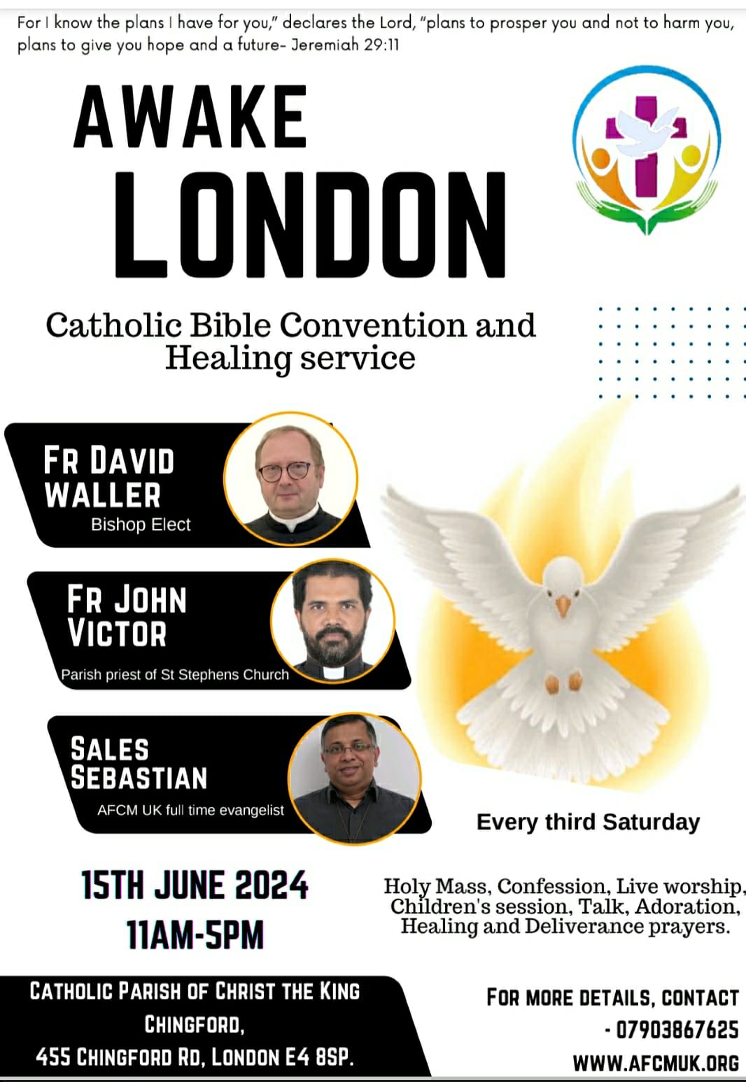 AFCM, UK – For the Church and for Jesus