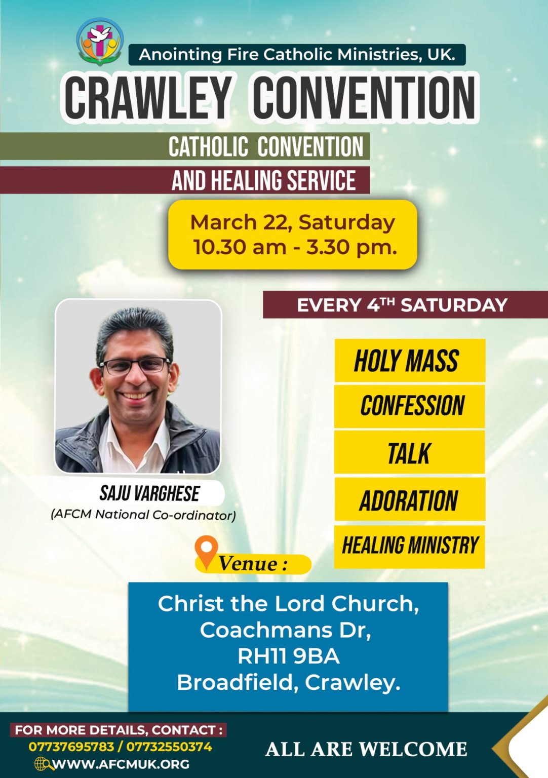 AFCM, UK – For the Church and for Jesus