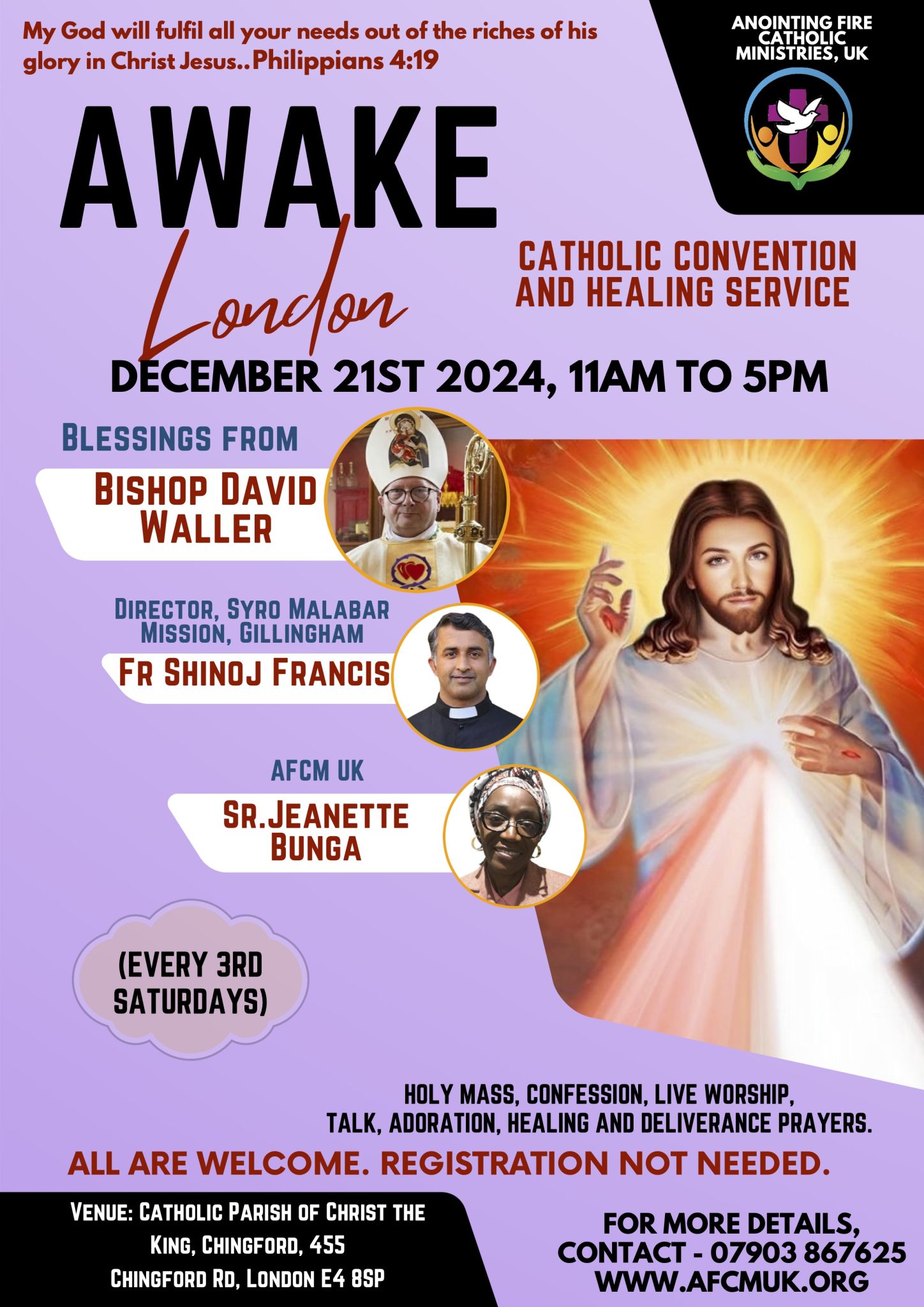 AFCM, UK – For the Church and for Jesus