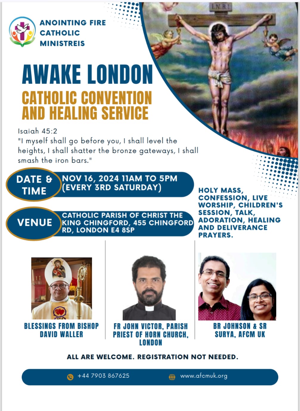 AFCM, UK – For the Church and for Jesus