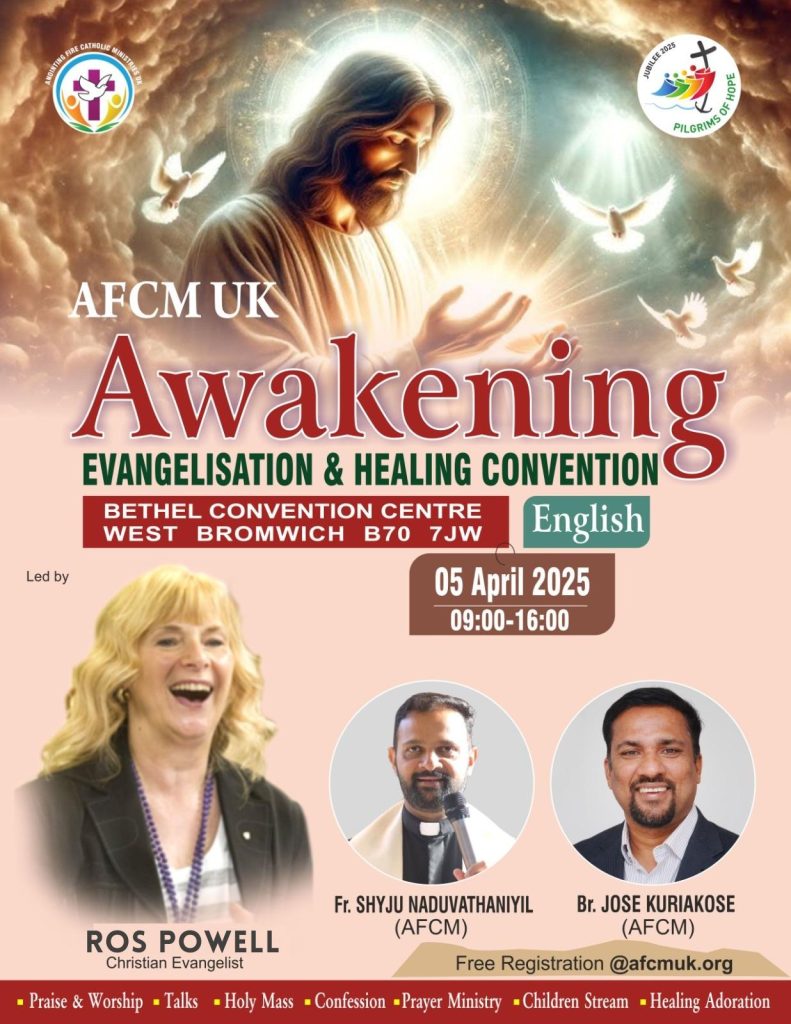 AFCM, UK – For the Church and for Jesus